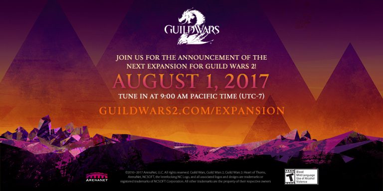 The ArenaNet Streaming Schedule for the Week of July 31 – GuildWars2.com
