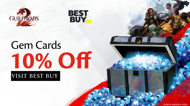 Get 10% Off Gem Cards at Best Buy – GuildWars2.com